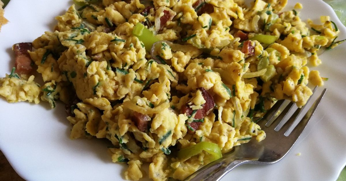 Erősen, Szalonnásan Rántotta | S mint Sanyi receptje - Cookpad receptek