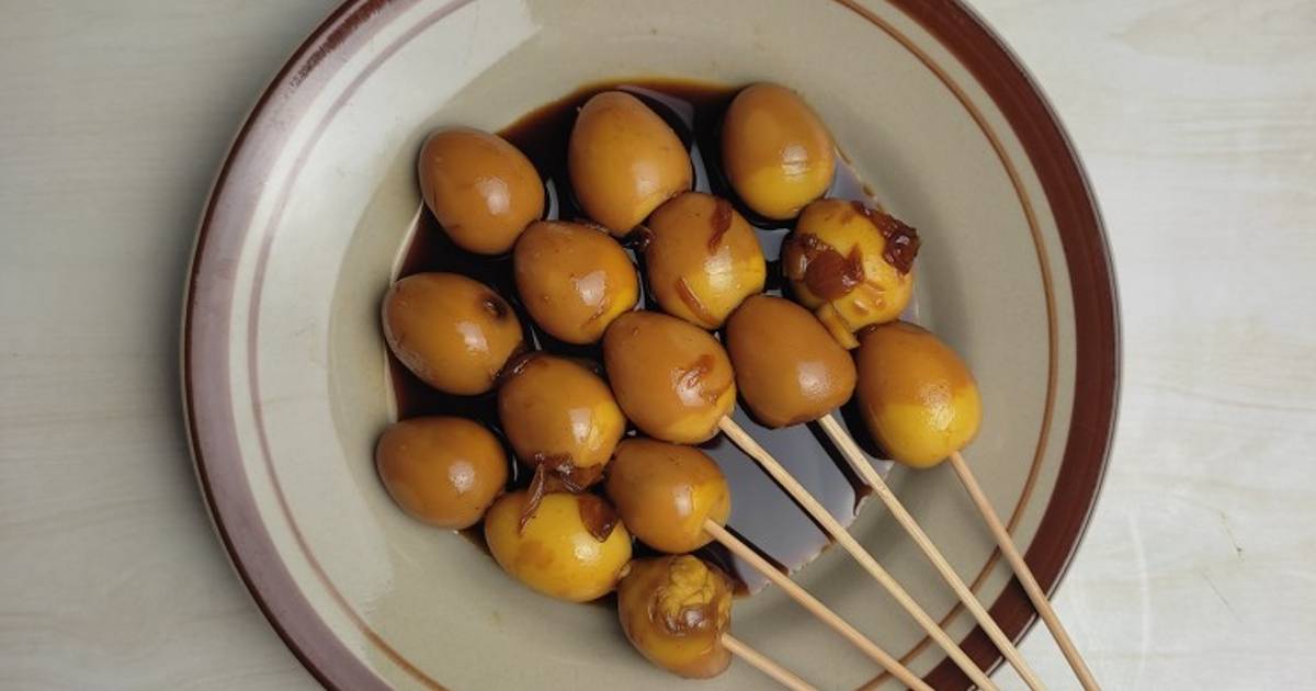 Resep Sate Telur Puyuh oleh Nendah Rismaita - Cookpad