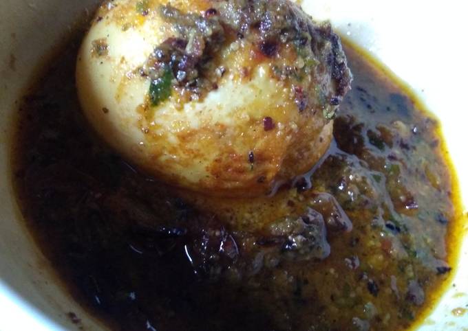 Sorse dim(egg in mustard gravy) Recipe by Soumita Ghosh - Cookpad