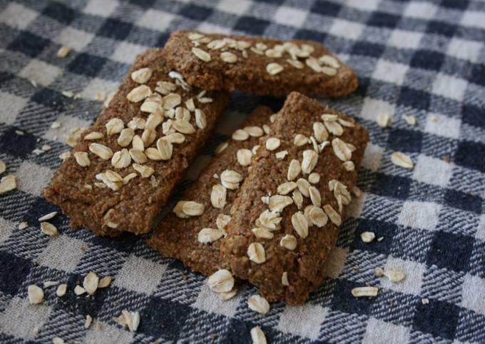 Barritas integrales de canela con avena Receta de • S A TU R N O•- Cookpad
