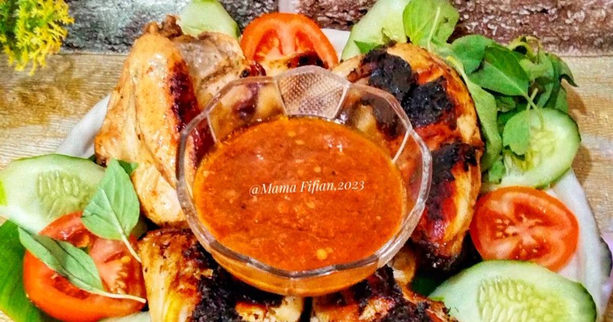 Resep Ayam Bakar Saos Tiram (Selera) oleh Lanjarsih/Mama Fifian ...