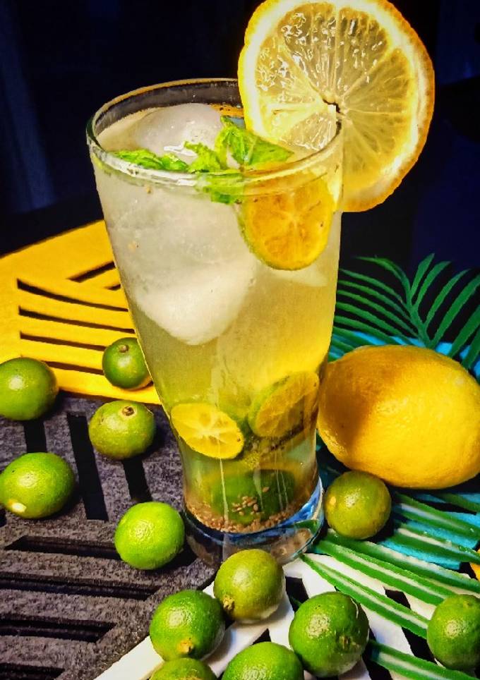 Resep Ice Honey Lemon Cui With Chia Seeds (no sugar added) oleh Citra ...