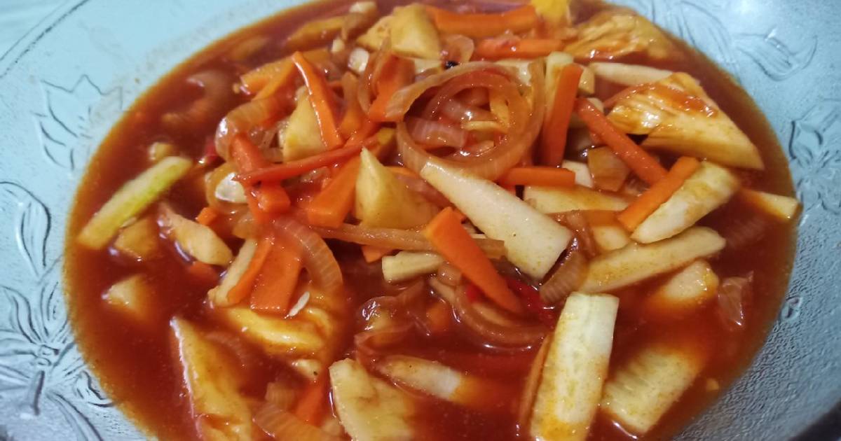 Resep Saos asam manis lada hitam oleh Dhenisaya - Cookpad
