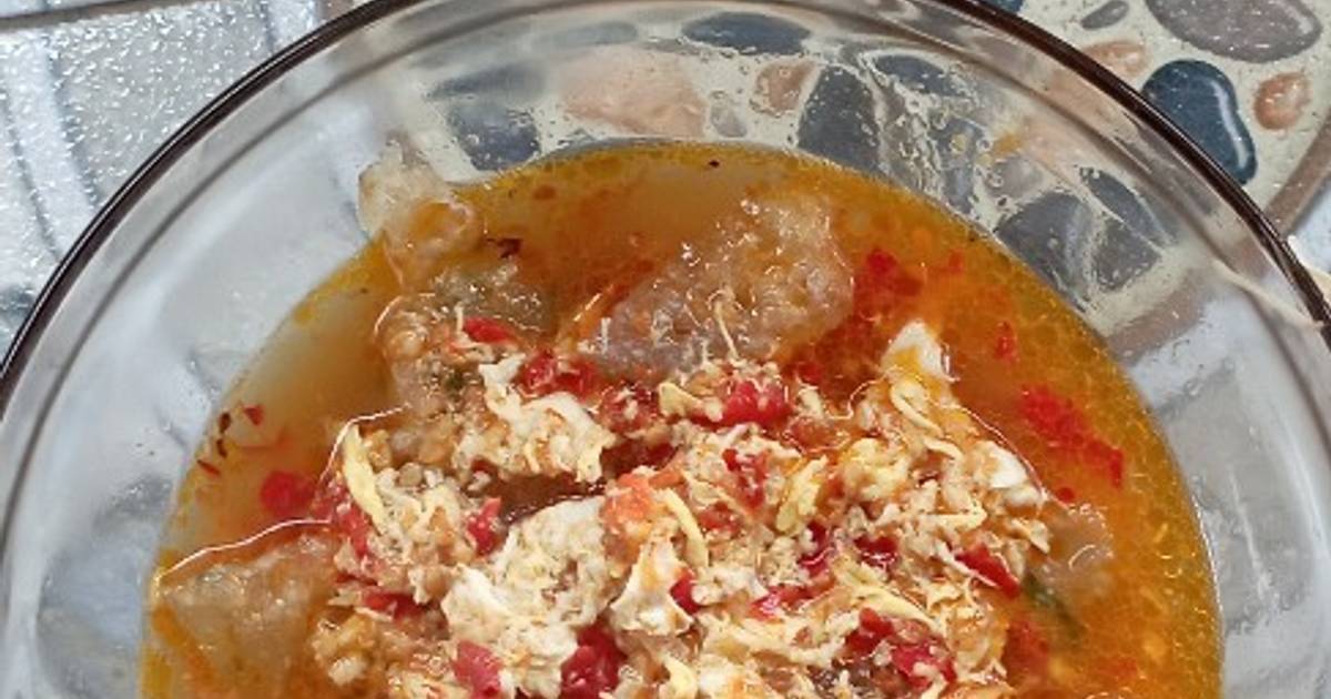 Resep Cireng kuah seblak mantap oleh Sagita Aprianti 12 MIPA 3 - Cookpad