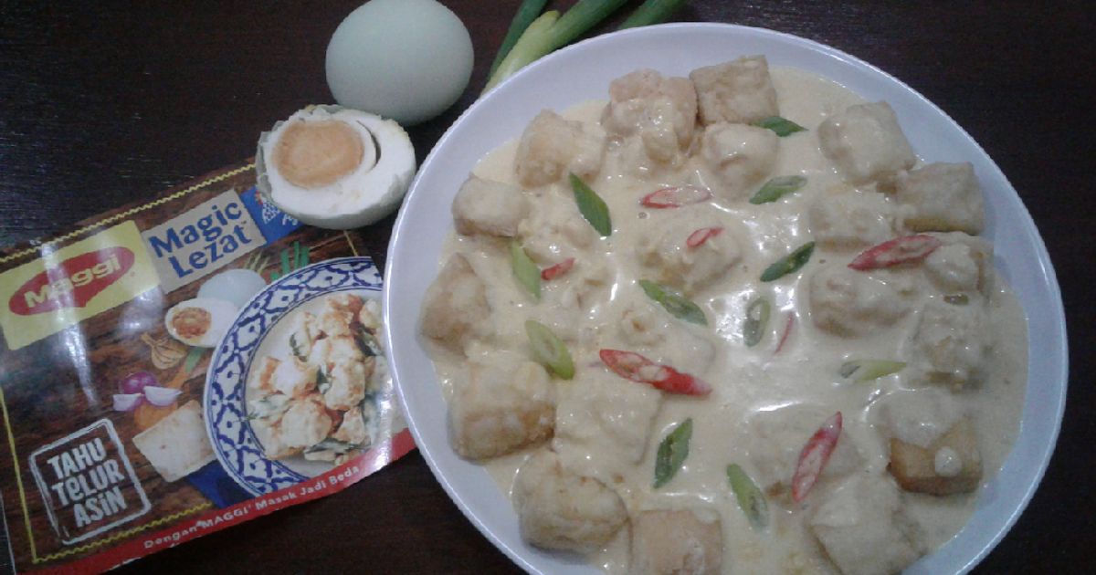 Resep 137 Tahu Telur Asin Ala Nestle Maggi Magic Lezat oleh Dapur Ibuk ...