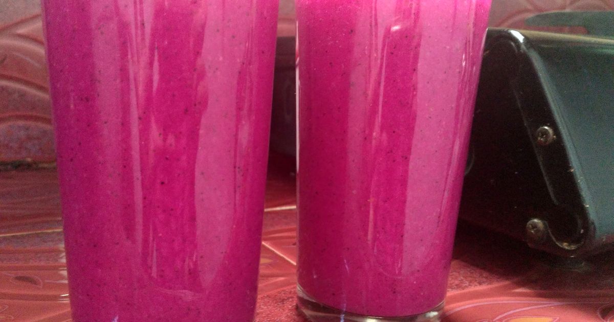 Resep Juice Naga Sirsak #Bikin Ramadan Berkesan oleh Lita.Kitchen - Cookpad
