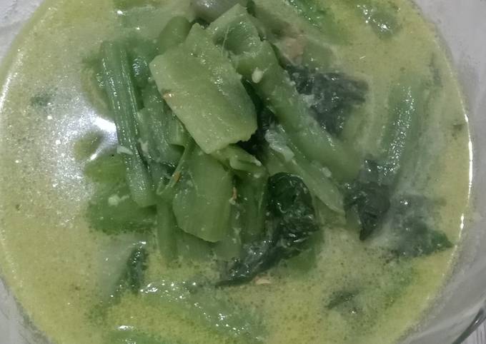 Resep Sayur lompong(batang keladi) oleh Veronica Wistati - Cookpad