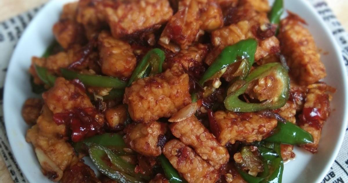 Resep Oreg Tempe Cabe Ijo (Terasi) oleh Andrenia Giawati - Cookpad
