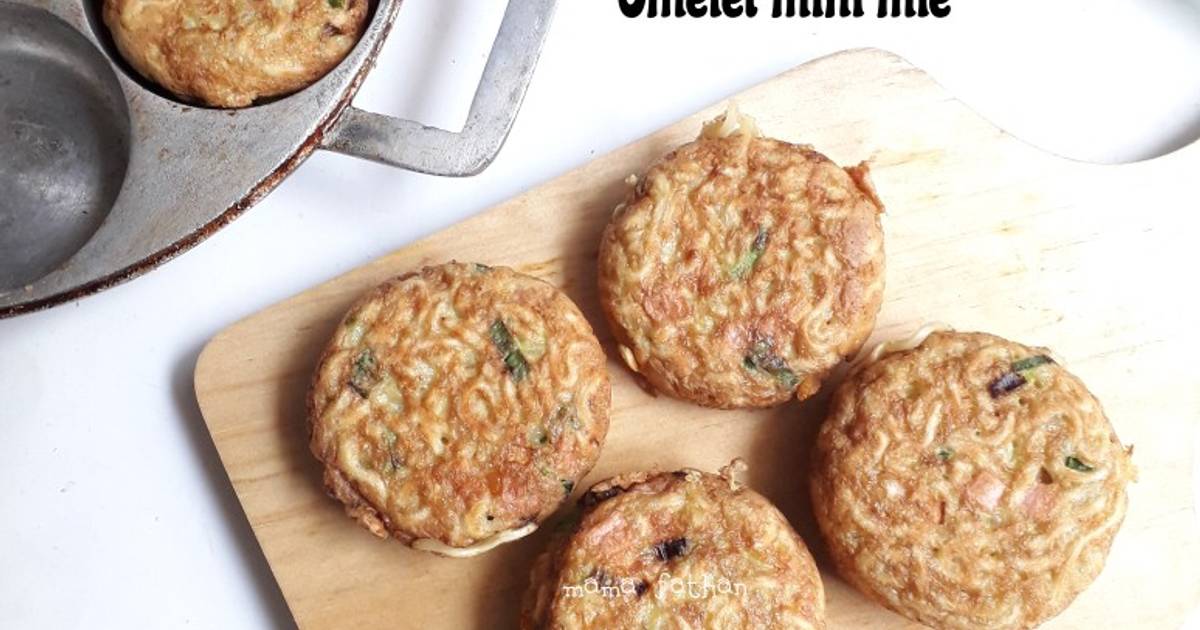 36 resep omlet mie mini enak dan mudah - Cookpad