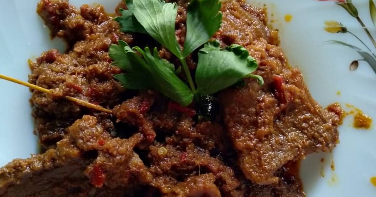 Resep Rendang Daging Sapi Mantapp oleh Bund Dewi - Cookpad