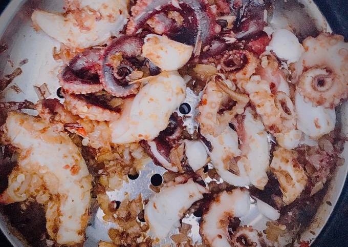 Cách Làm Món Bạch tuộc nướng NCKD của Thi Nhung - Cookpad