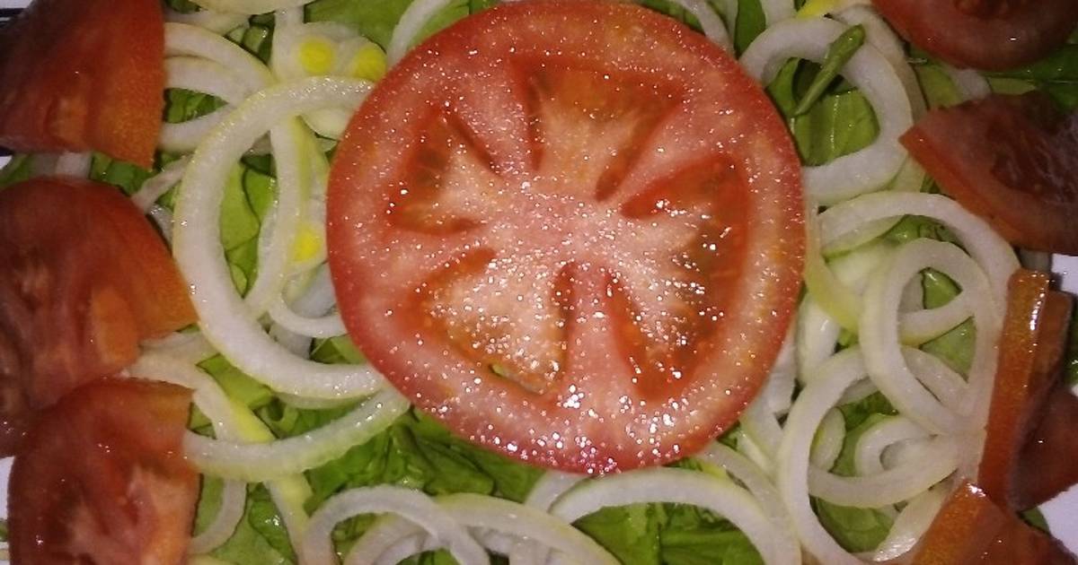 طريقة عمل سلطة الجرجير على اصولها بطريقة سهلة وسريعة من فاطمة البتول ...