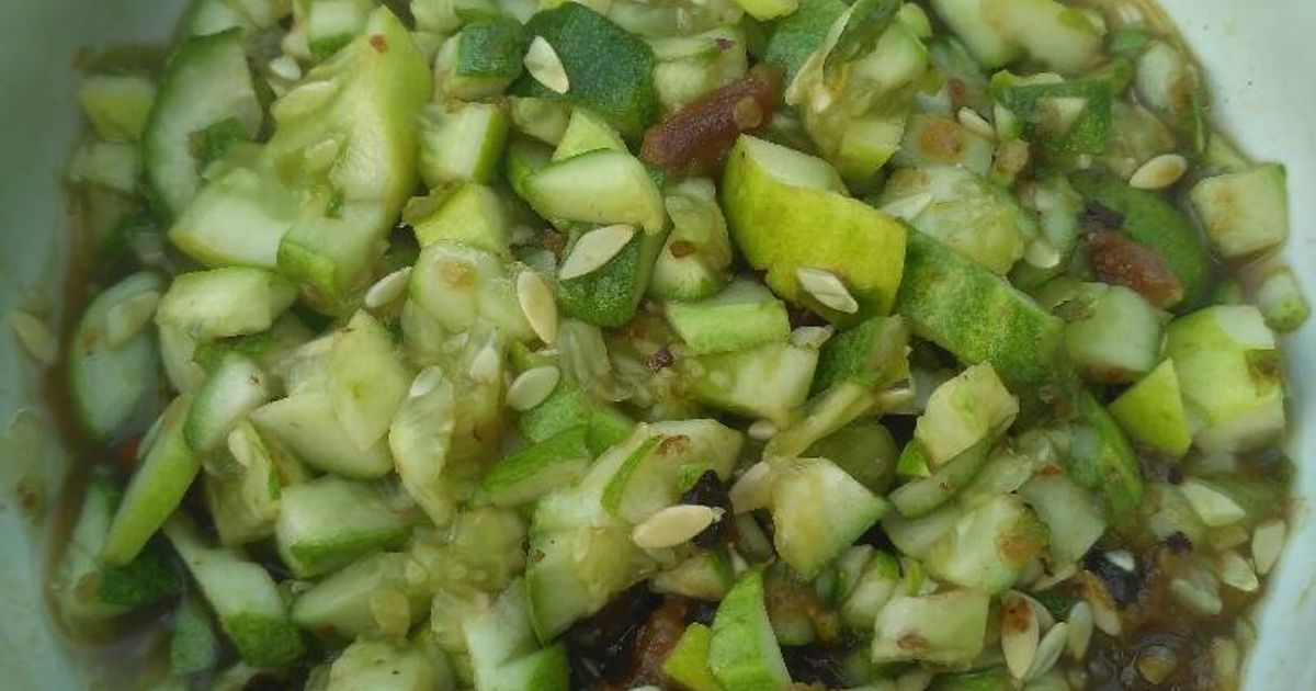 Resep Asinan Timun Gula Merah Asam Pedas oleh Yoy_ Rachmatunnisa - Cookpad