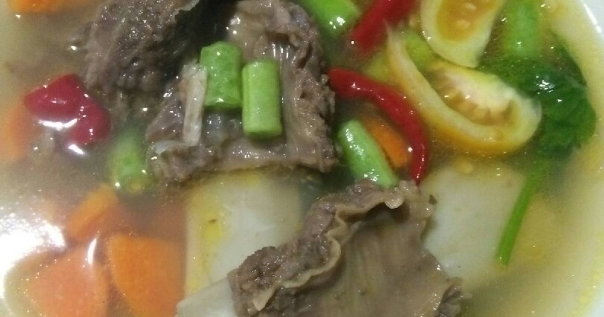 Resep Asam asam balungan sapi simple oleh nyonya a nababan - Cookpad