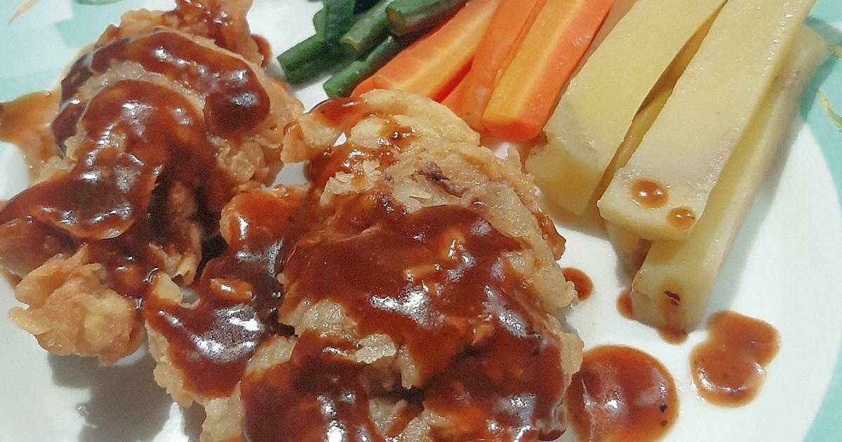 Resep Beef steak crispy rumahan oleh Ayu EndahSt - Cookpad
