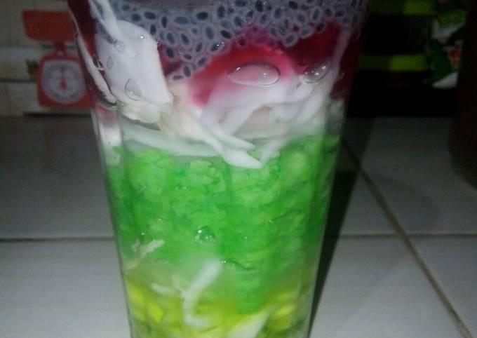 Resep Es Tape ketan ijo oleh ArjunDenova - Cookpad