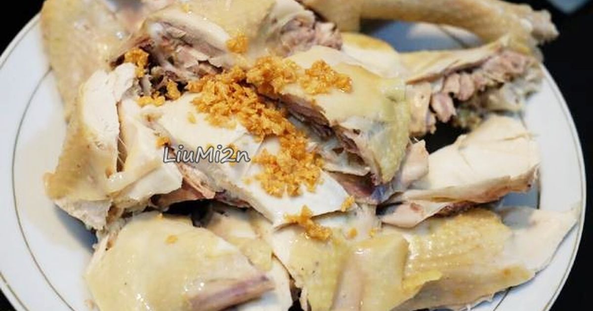 Resep Ayam Rebus Garam (Pek Cam Kee) oleh Liu Mimin - Cookpad