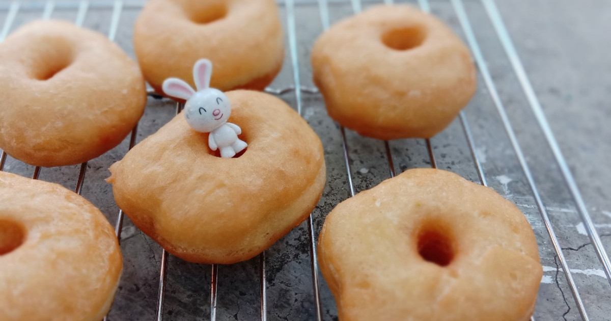 Resep Donat Polos Tanpa Ulen oleh Lidya Maharani - Cookpad