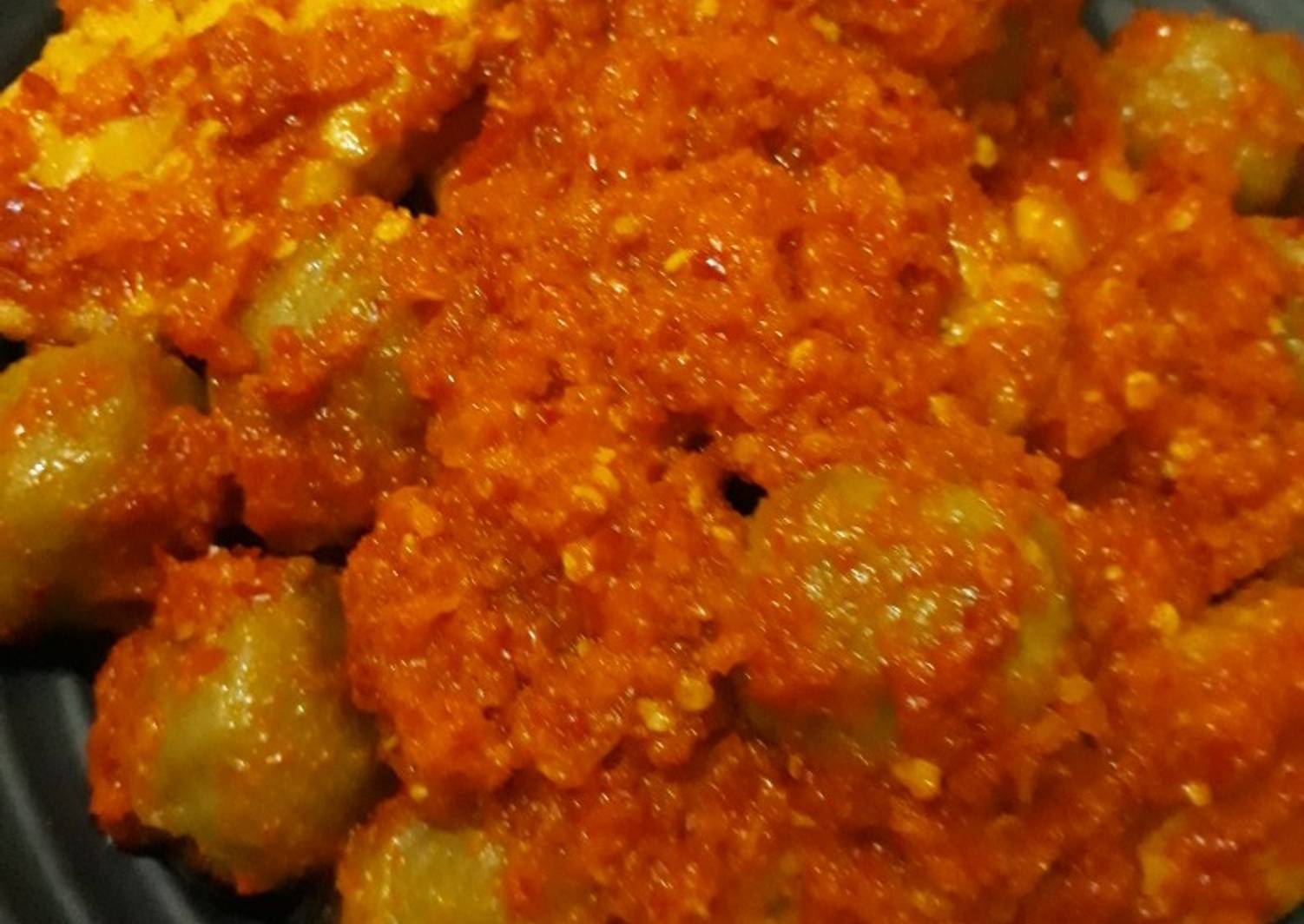 Resep Balado Tempe Pentolan oleh MutiaPS - Cookpad