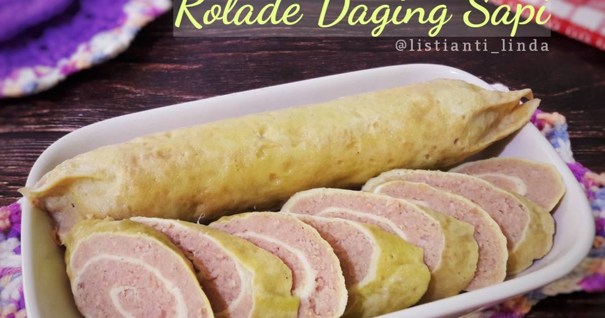 Resep Rolade Daging Sapi oleh Linda Listianti - Cookpad