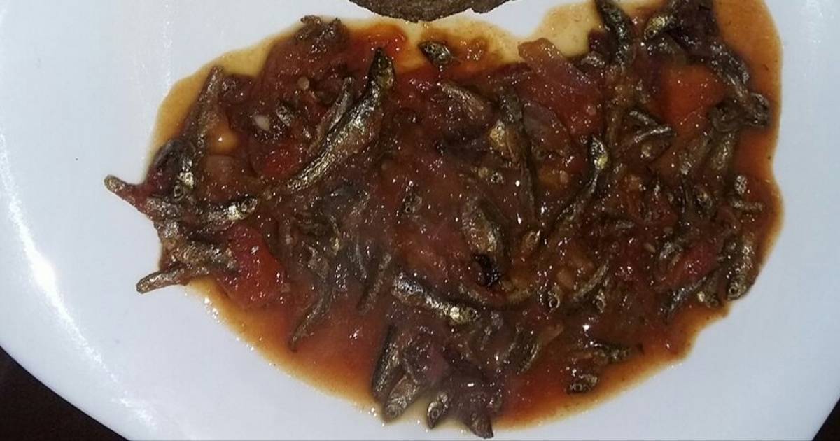 Stewed Omena Recipe by Mrs Otieno - Cookpad
