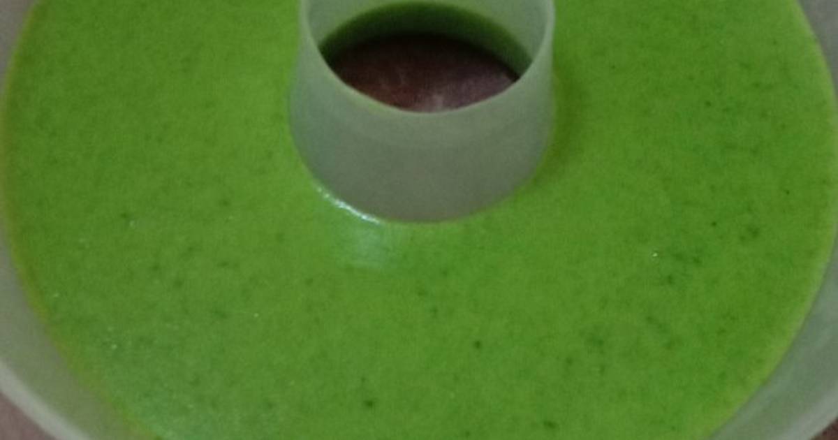 Resep Puding pakcoy (mpasi 10m) oleh indra ayu Lestari - Cookpad
