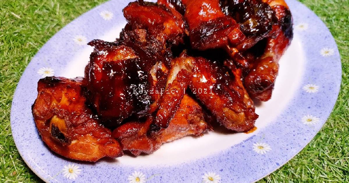 Resep Ayam Panggang Madu ala Mama KamaRo (Oven) oleh Keke Purnama - Cookpad