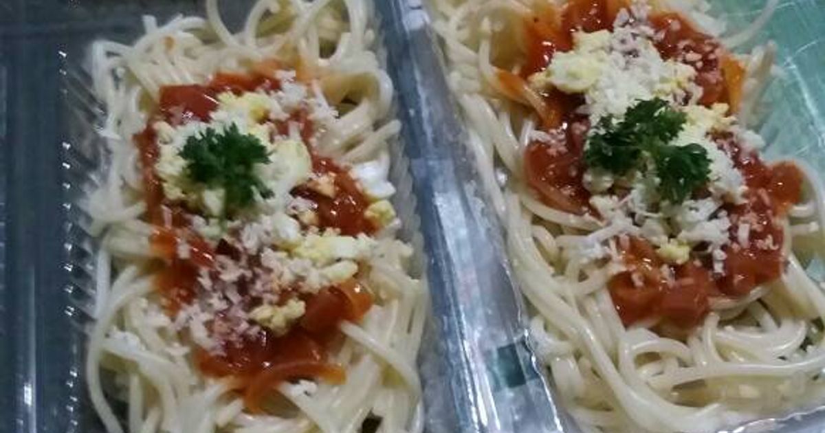 Resep Spagethi Sausage Sauce With Cheese oleh Yasmina Widi Handari ...