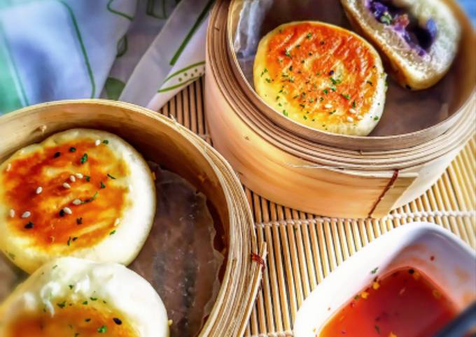 Resep Pan fried veggies prawn steamed buns oleh Regeena_123🌷 - Cookpad