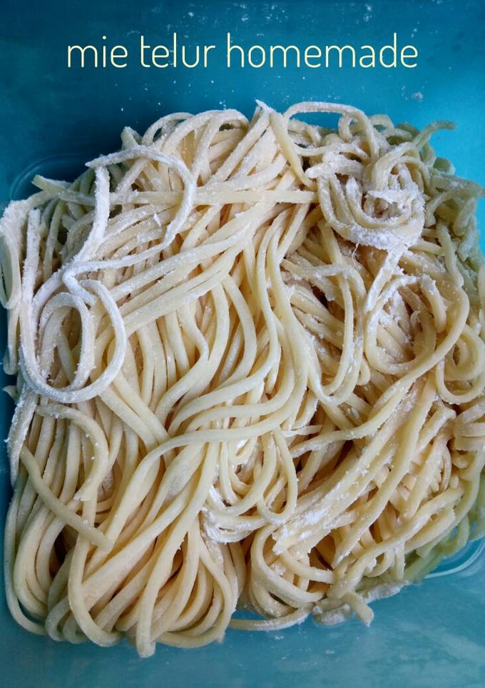 Resep Mie telur homemade oleh Pawon nJowo - Cookpad