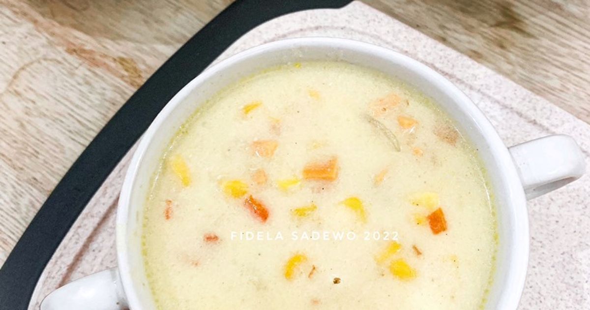 Resep Sup Krim Kfc Rumahan: Creamy&Gurih Mirip Kfc oleh Fidela Sadewo ...