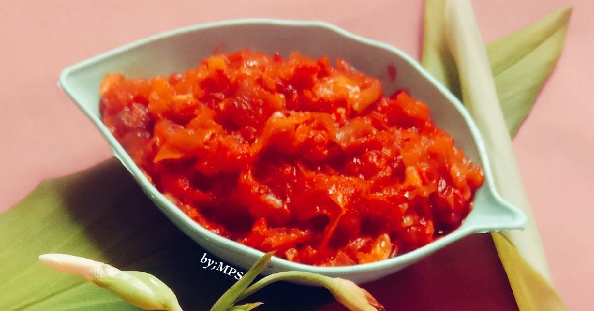 Resep Sambal Bunga Kunyit oleh Mita Kurniawan - Cookpad