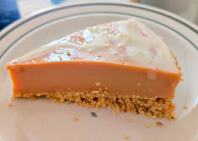 Postre de arequipe con maní Receta de Camila Ataya - Cookpad