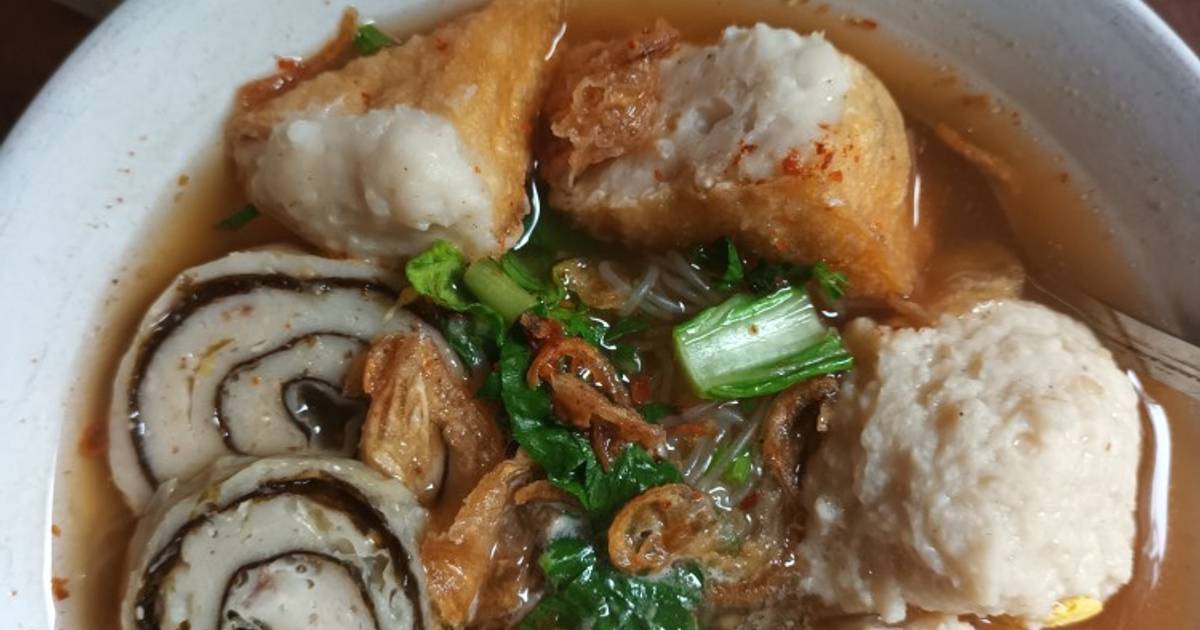 Resep Bakso Ayam Udang Enyol-Enyol oleh zukizukazuku - Cookpad