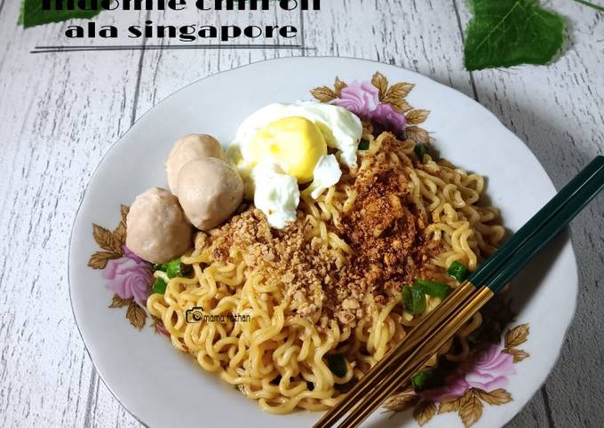 Resep Indomie chili oil ala singapore oleh Mama fathan - Cookpad
