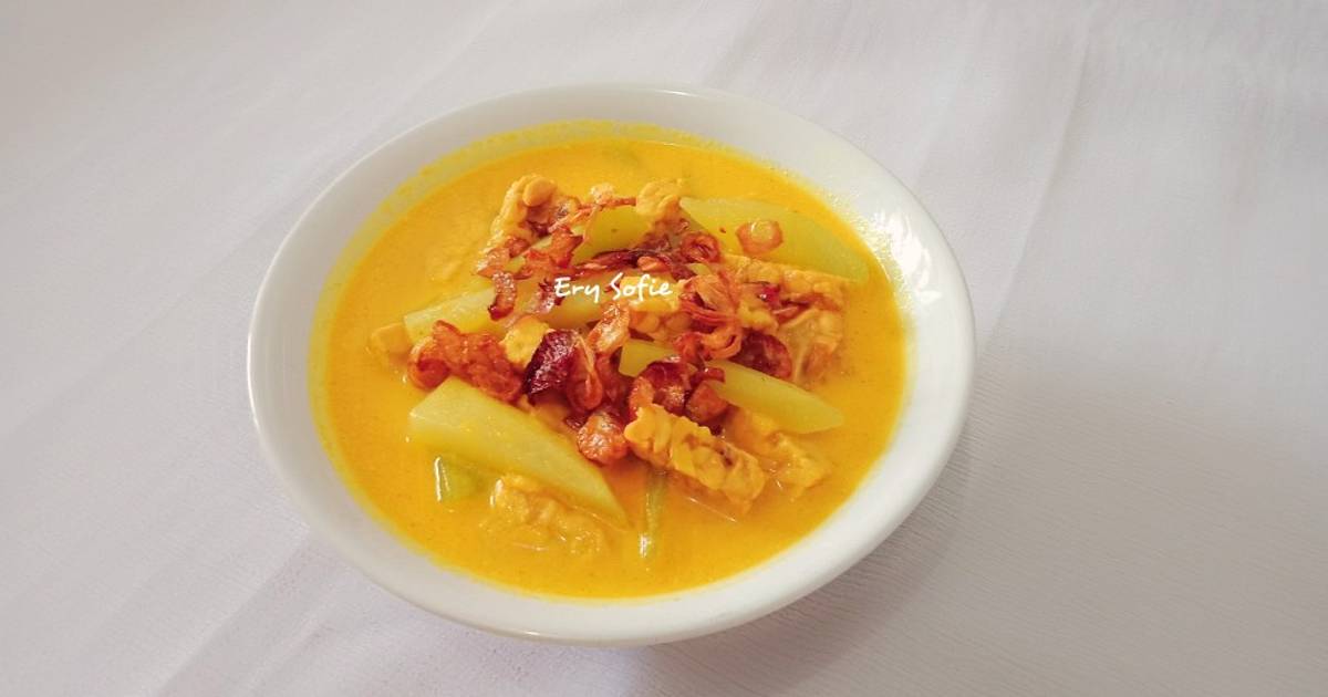 Resep Sayur Labu Siam dan Tempe oleh Ery Sofie - Cookpad