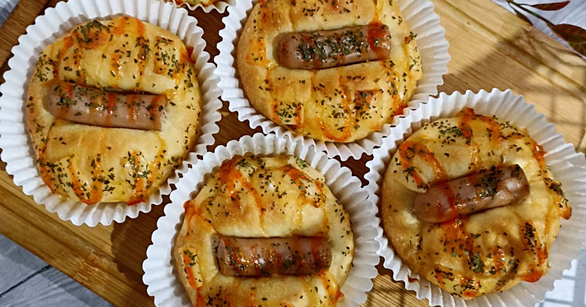 Resep Roti Sosis Mayones oleh Ummu Marwa - Cookpad