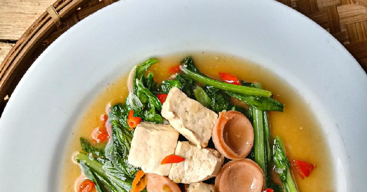 Resep Cah Caisim Tahu Pedas oleh Aniss Soetomo - Cookpad
