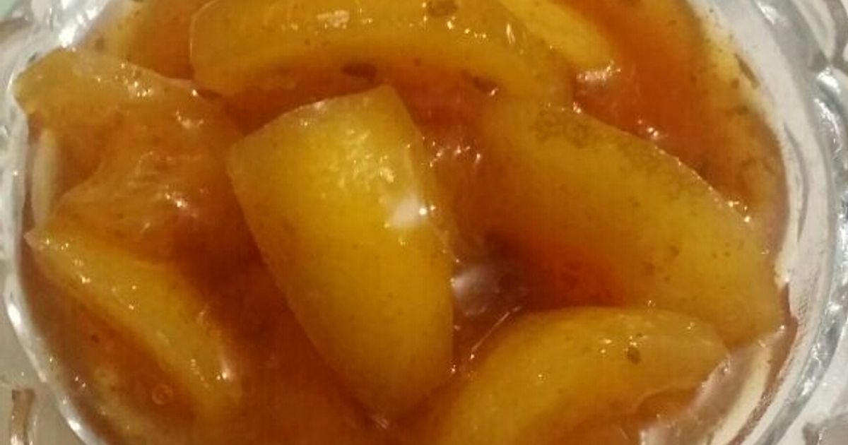 Galgal Jam Pickle Recipe by Sarika Narang - Cookpad
