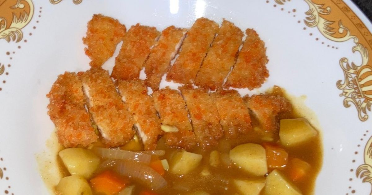 Resep kari untuk chiken katsu rumahan enak dan mudah - Cookpad