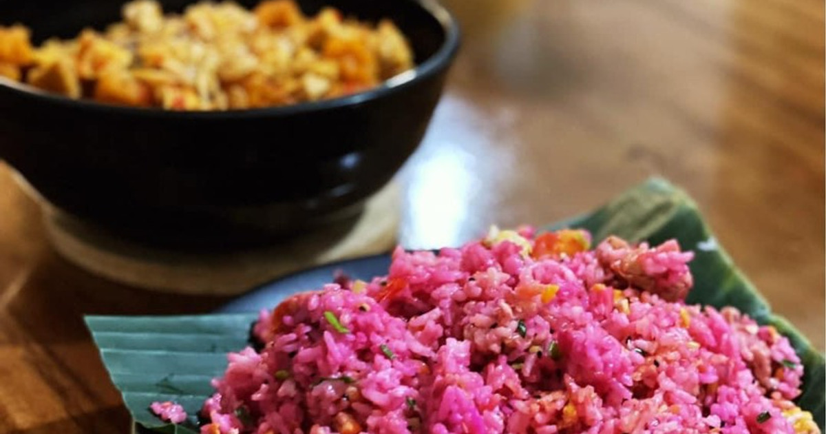 Resep Nasi Goreng Buah Naga oleh Fenny IK - Cookpad