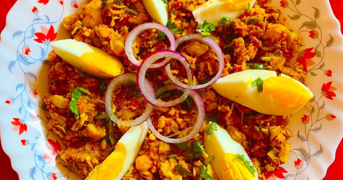Soma Saha দ্বারা মশলা ডিম ভর্তা (Masala Dim Bharta Recipe In Bengali ...
