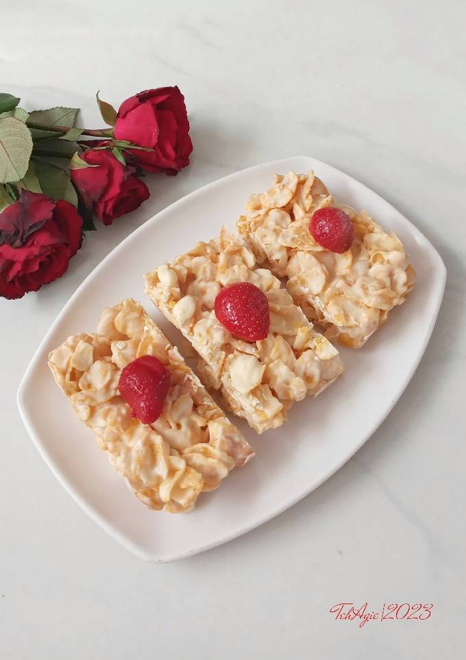 Resep Corn flakes chocolate bar oleh Teh Agie - Cookpad