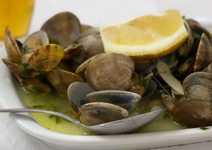 Amêijoas à Bulhão Pato Receita por Ana Clarisse - Cookpad