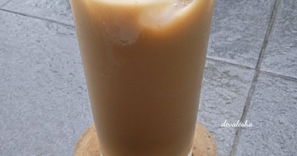 Resep Thai Iced Coffee (Gafae Yen) oleh Devalesha Kitchen - Cookpad