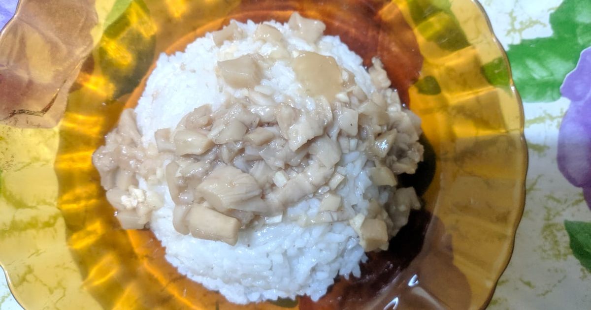 Resep Sego Jamur oleh lia - Cookpad