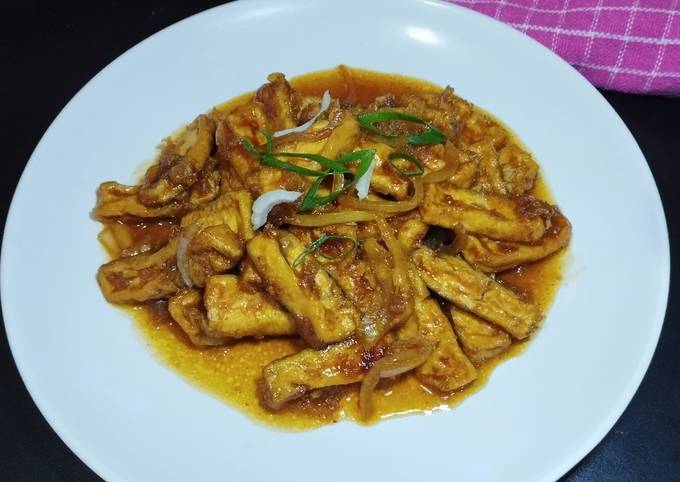 Resep Tahu Putih Masak Teriyaki oleh Hanindya - Cookpad