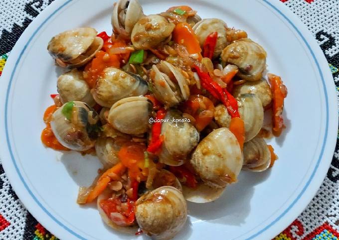 Resep ️Tumis Kerang Bumbu Tauco🐚🐚🐚 oleh Annisa Nadhira - Cookpad