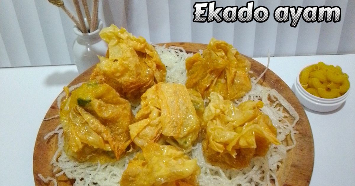 Resep Ekado Ayam Kulit Tahu Kriuk oleh Tias Widianingsih - Cookpad