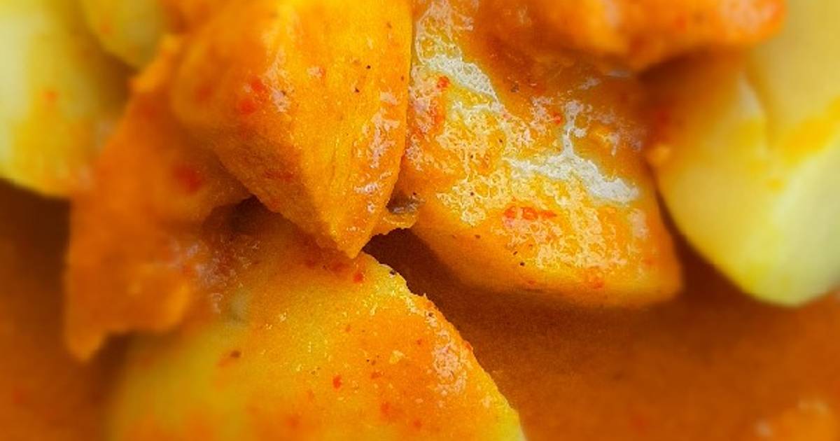 Resep Kentang kuah ayam kuning oleh Ucatana_vujhapa_Sivajhaya - Cookpad